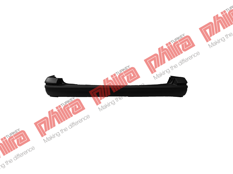 VOLKSWAGEN TRANSPORTER T7 (2015>) TAMPON ARKA SİYAH PÜTÜRLÜ TEK BAGAJ ...