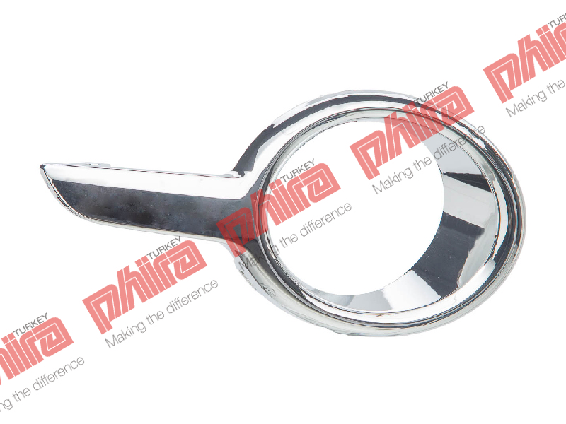 PEUGEOT 208 (2012>) TAMPON ÇITASI ÖN SAĞ ALT IZGARA ÇITASI PARLAK KROM ...